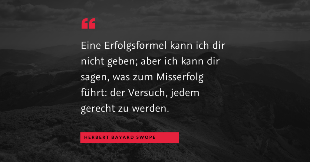 Es Allen Recht Machen Wollen Spruche